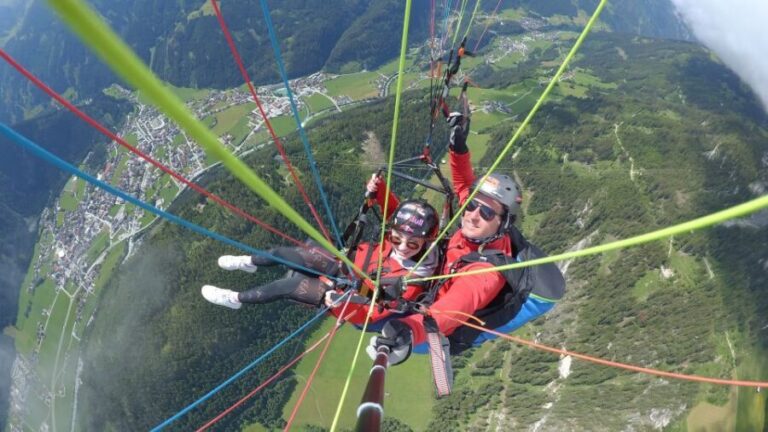 Mayrhofen: Paragliding Adventure With Soaring Views - The Views and Experience
