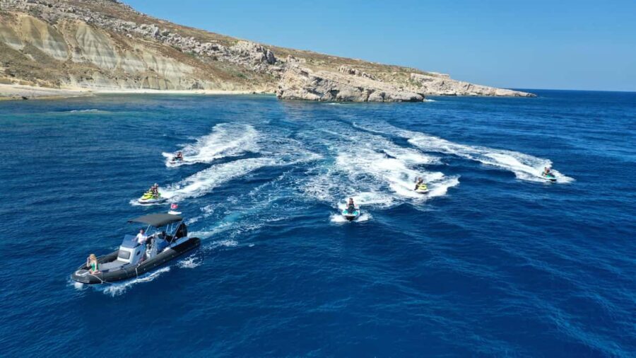 Mellieha: Comino & Blue Lagoon Jet Ski Safari Tour - The Itinerary: What to Expect