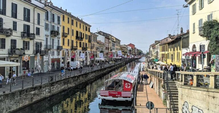 Milan: Navigli District Canal Boat Tour with Aperitivo - The Value of the Experience