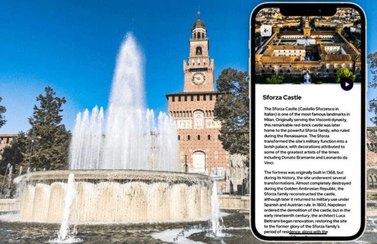 Milan: Sforza Castle Entry Ticket with Digital Audio Guide - Additional Tips for Your Visit