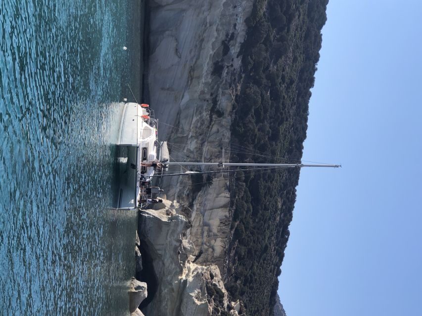 Milos: Sunset Catamaran Cruise with Kleftiko Visit - An In-Depth Look at the Milos Sunset Catamaran Cruise