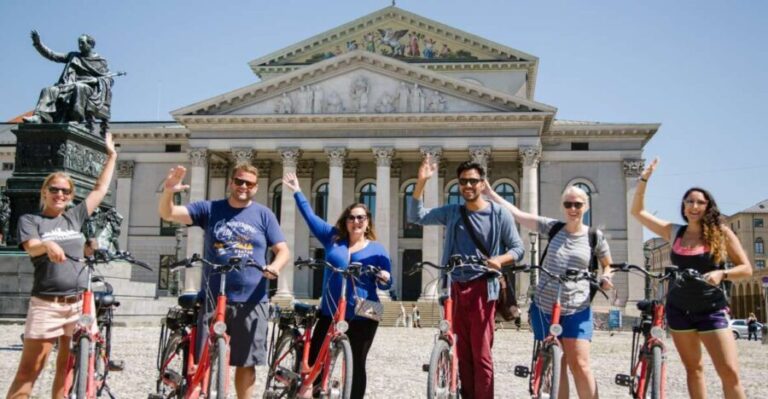 Munich: Bike Tour with Beer Garden Break - The Art and Culture Stops