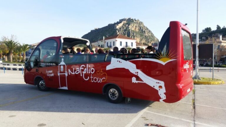 Nafplio Hop On Hop Off Bus Tour - An In-Depth Look at Nafplio Hop On Hop Off Bus Tour