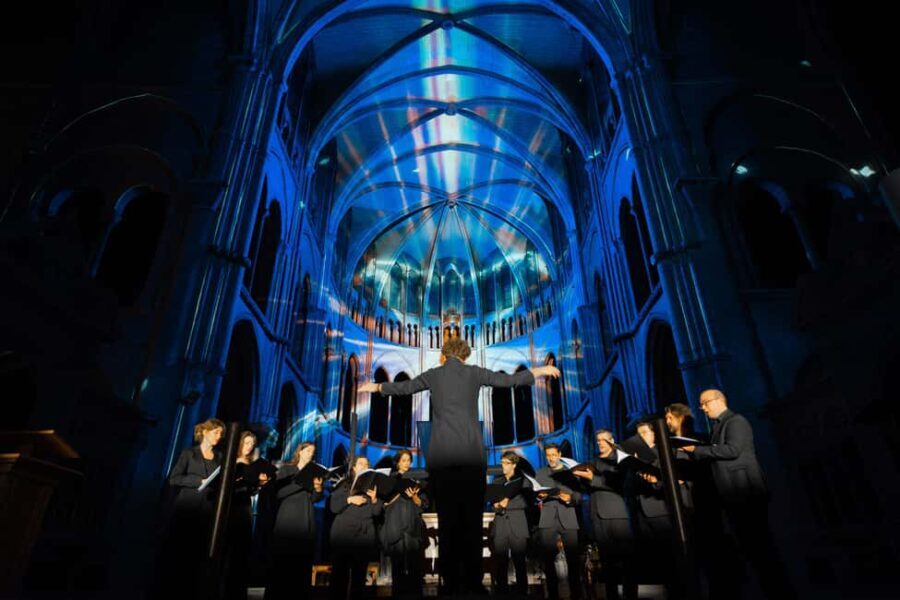 Nice Basilica: New Sound and Light Show  LUMINISCENCE - Seating Options & Viewing Perspectives