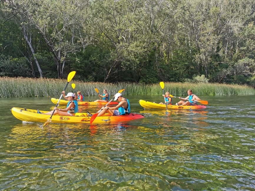 Omi/Split: 4h Kayaking in Cetina Protected Nature Park Area - The Flexibility and Freedom of a Self-Guided Trip