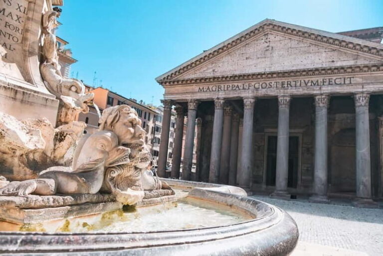 Pantheon Reserved Entry Ticket with Interactive App - The Itinerary and Experience Breakdown