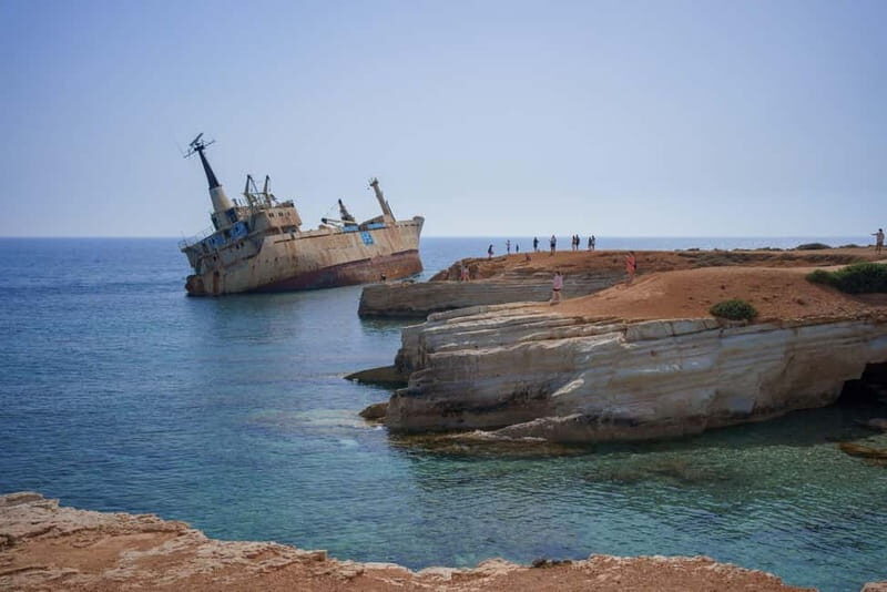 Paphos/Akamas: Blue Lagoon Bus & Boat Tour with Water Slide - The Embarkation and Cruise to Blue Lagoon