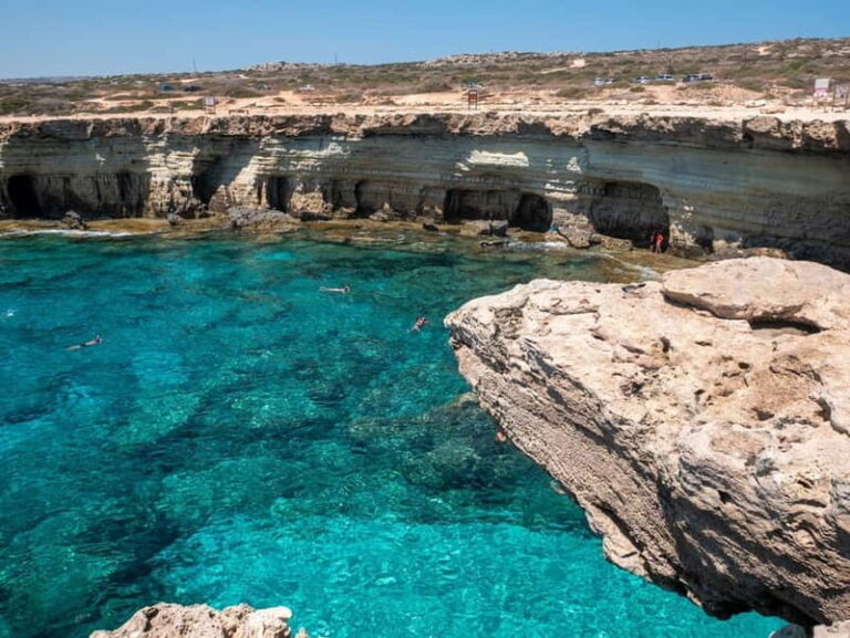 Paphos: Land Rover Jeep Safari Coastal Tour and Blue Lagoon - Transportation and Group Size
