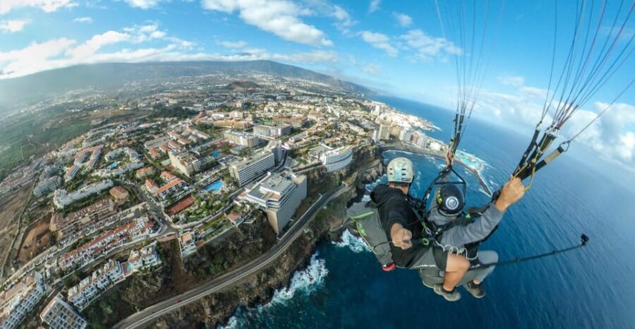 Paragliding Tenerife: Flight from Teide to Puerto de la Cruz - The Itinerary in Detail