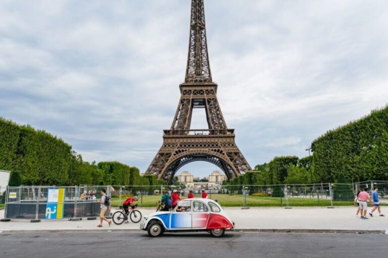 Paris: 1-Hour Vintage Citroen 2CV Tour - What to Expect During the Hour