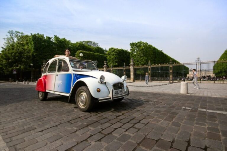 Paris: Classic Sites Tour by Vintage Citroen 2CV - The Vehicle and Comfort