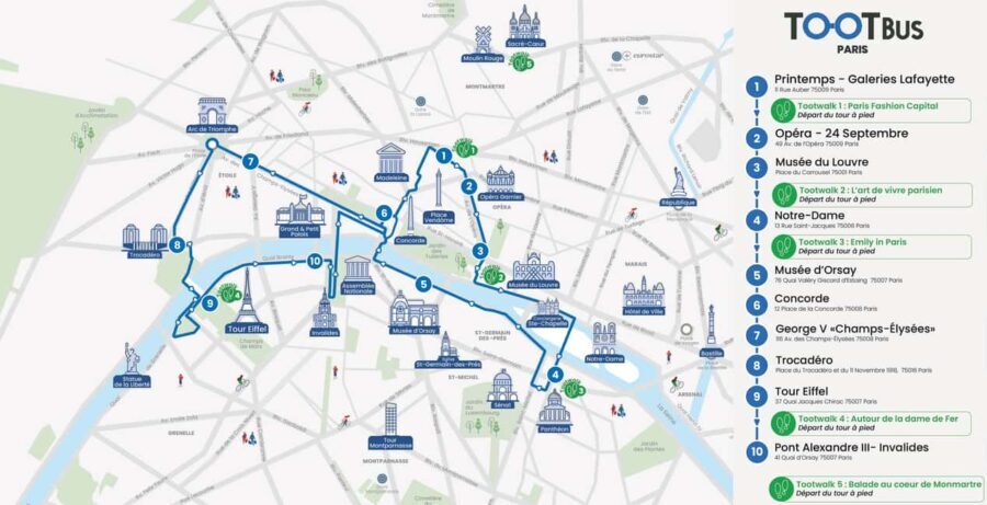 Paris: Discovery Hop-On Hop-Off and Paris by Night Tour - A Closer Look at the Experience