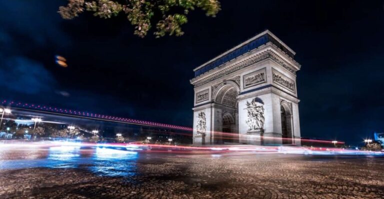 Paris: Panoramic Night Tour with Audio Guide and Host - Key Points