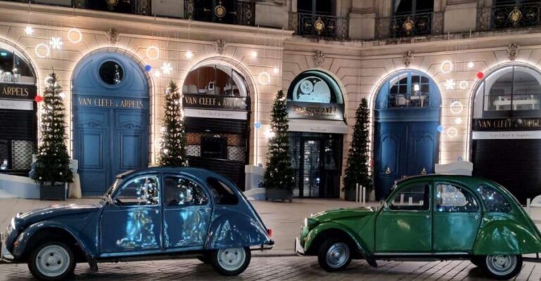 Paris: Private Christmas Lights Tour by Citroën 2CV - What to Expect from the Experience