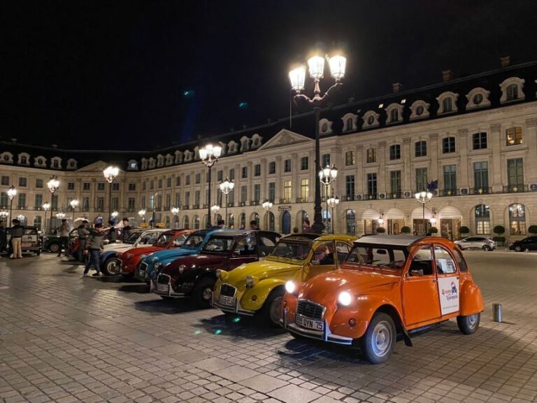 Paris: Private Guided City Tour at Night in Citroën 2CV - The Value of This Tour