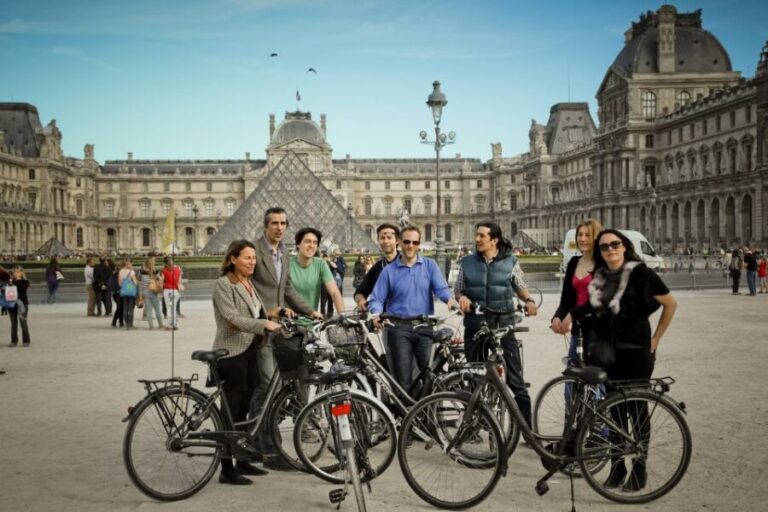 Paris: Scenic E-bike tour with optional Seine Cruise - The Itinerary Breakdown