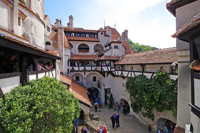 Peles Castle, Dracula's Castle and Medieval Town of Brasov in one day - Transportation & Group Size