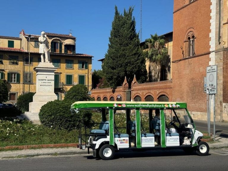 Pisa: Beyond the Tower Round-trip Golf Cart Tour - The Itinerary and What You’ll See