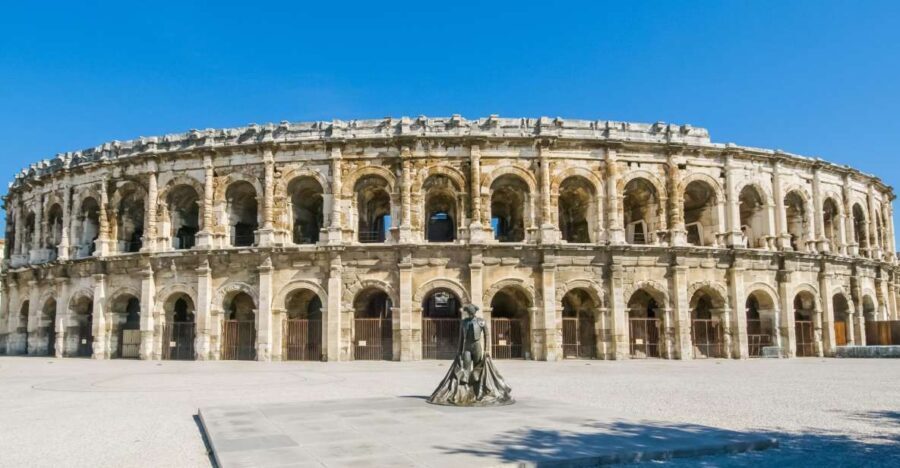 Pont du Gard, Uzès & Nîmes: Half-Day Tour with Entry Fees - Transportation, Guides, and Group Size