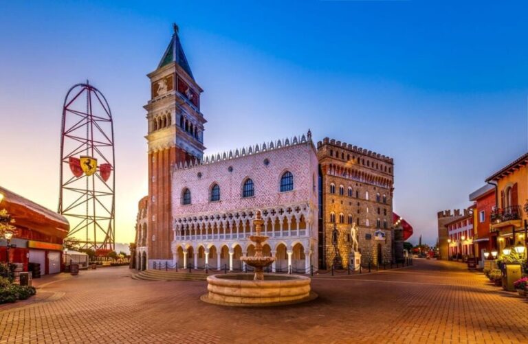 PortAventura and Ferrari Land: Full-Day Trip from Barcelona - Detailed Breakdown of the Itinerary