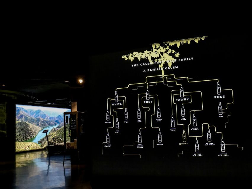 Porto: Cálem Cellar Tour, Interactive Museum & Wine Tasting - The Tasting Experience
