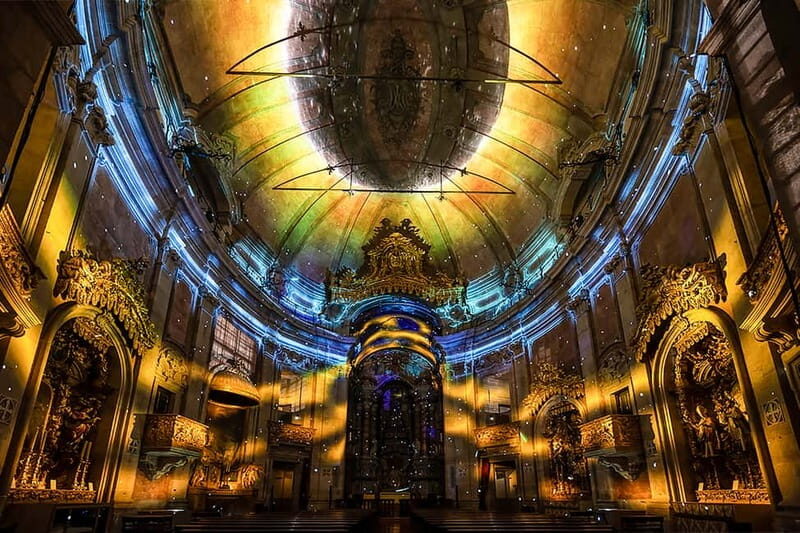 Porto: Spiritus Multimedia Show Entry Ticket - The Architecture & Artistic Transformation