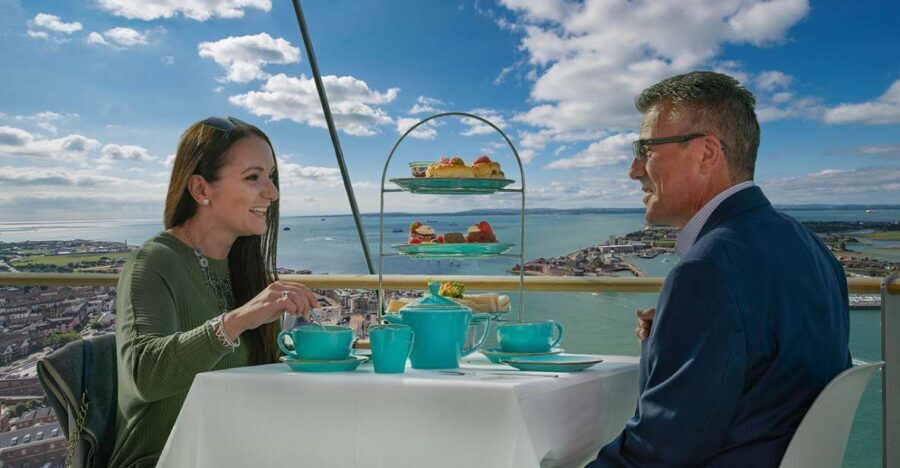 Portsmouth: Spinnaker Tower High Tea in the Clouds - The Value of This Experience