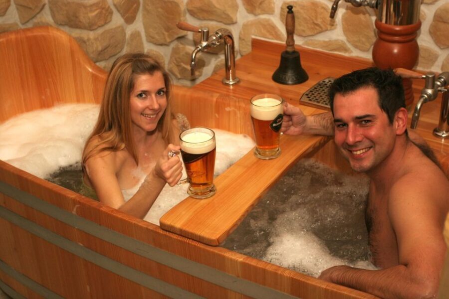 Prague: Bernard Beer Spa with Beer and Massage Option - The Experience in Detail