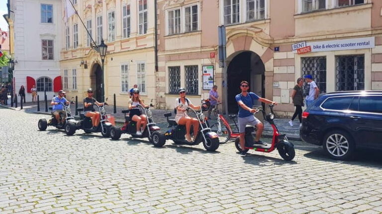 Prague: Panoramic Viewpoints Guided Electric Tricycle Tour - What to Expect on the Tour