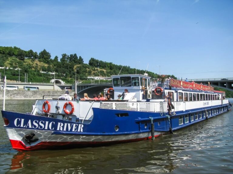 Prague: Panoramic Vltava River Cruise - What to Expect from the Itinerary