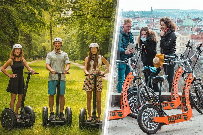 Prague Segway & E-Scooter Grand City Tour - A Breakdown of the Itinerary