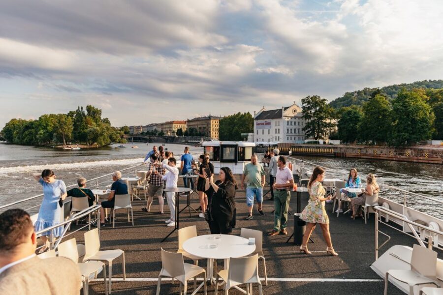 Prague: Sightseeing Dinner Cruise on Open-Top Glass Boat - Pricing and Value
