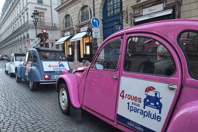 Private tour Paris 3 hours in vintage Citroën 2CV - FAQ