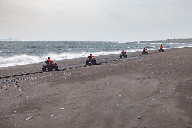 Quad Bike Tour on Black Lava Sands from Mýrdalur - The Black Lava Sands and Coastal Views