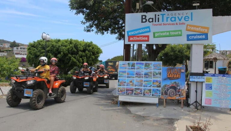 Rethymno Bali & Panormo:Quad Safari & visit Cave 57km 4hours - The First Leg: Scenic Drive Away from Main Roads