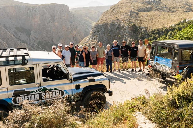 Rethymno: Full-Day Land Rover Safari to Preveli - The Cultural and Culinary Experience