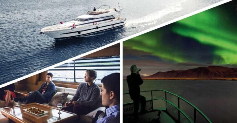 Reykjavik: Northern Lights Motor Yacht Cruise - The Journey Into Faxaflói Bay