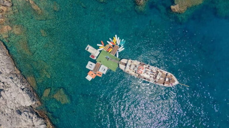 Rhodes: Gulet Trip with Food, Drinks, SUP, Kayak & Swimming - Food & Drinks: A Highlight for Many