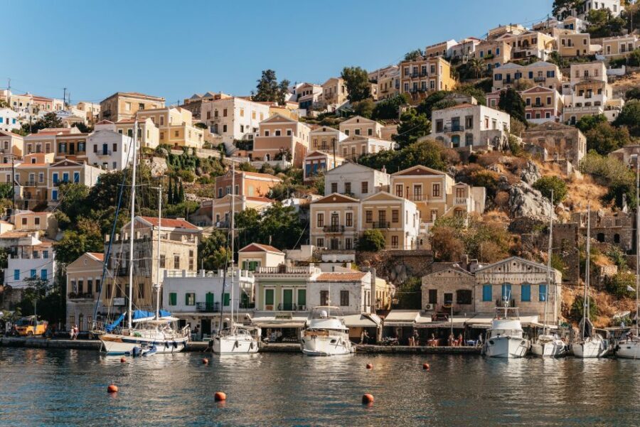 Rhodes: Symi Island & Panormitis Monastery Day Trip by Boat - Visiting the Panormitis Monastery