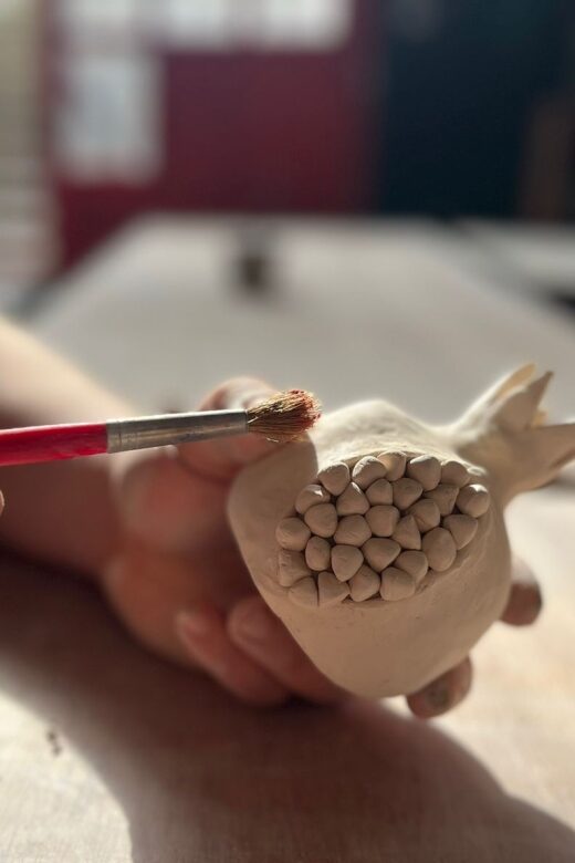 Rhodes Town: Pomegranate Pottery Masterclass - What You Can Expect from the Workshop