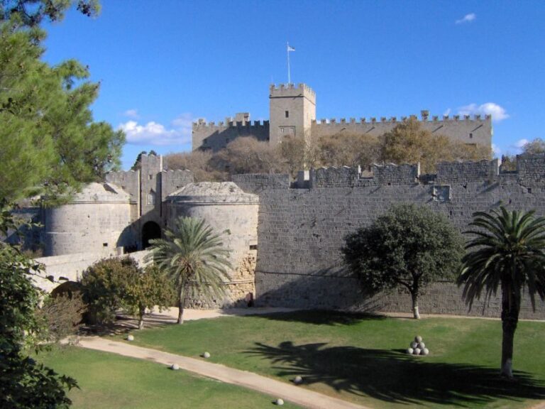 Rhodes Town: Private Walking Tour with a Licensed Guide - What to Expect from the Itinerary