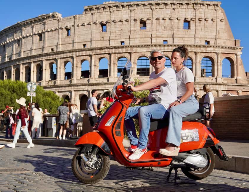 Rome: 1-Hour Vespa Ride as Passenger with a Local Driver - The Itinerary Breakdown