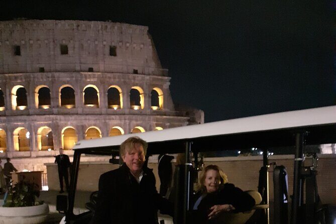 Rome 2 hour Golf Cart night tour with Hotel Pickup - Detailed Breakdown of the Itinerary