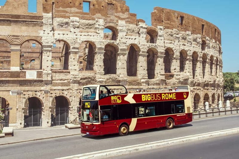 Rome: Big Bus Hop-on, Hop-off Open-Top Sightseeing Tour - Detailed Route Breakdown and What to Expect