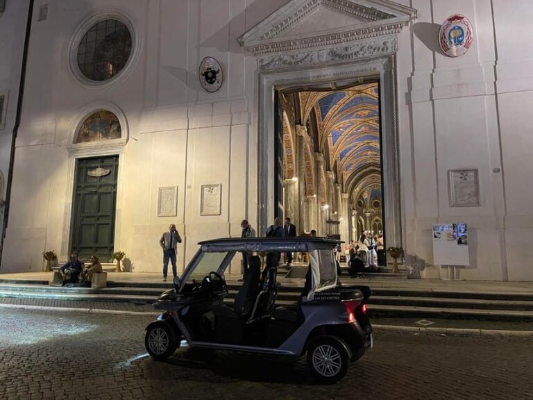 Rome by Night Private Golf Cart Tour - Who Should Book This Tour?