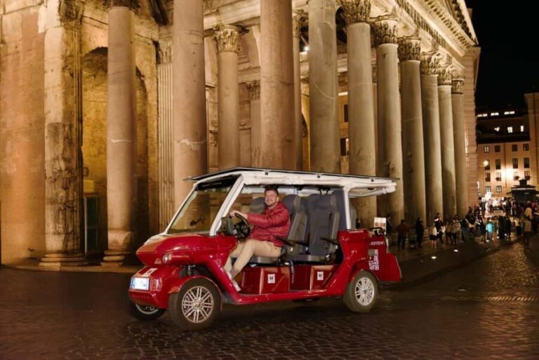 Rome: City Golf Cart at Night Tour - Who is This Tour Best For?