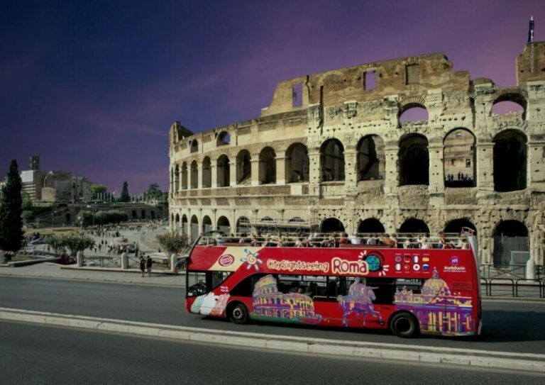 Rome: City Highlights Open-Top Bus Night Tour - Authentic Insights from Past Travelers