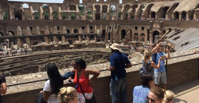 Rome: Colosseum Express Guided Tour with Arena Access Option - The Itinerary in Detail