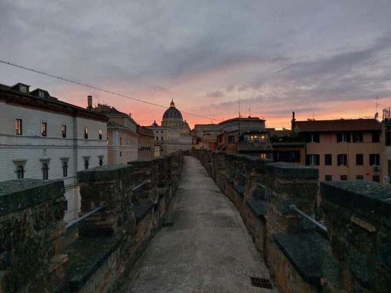 Rome: Evening Tour of Passetto di Borgo and Audio Guide App - Authentic Insights From Reviewers