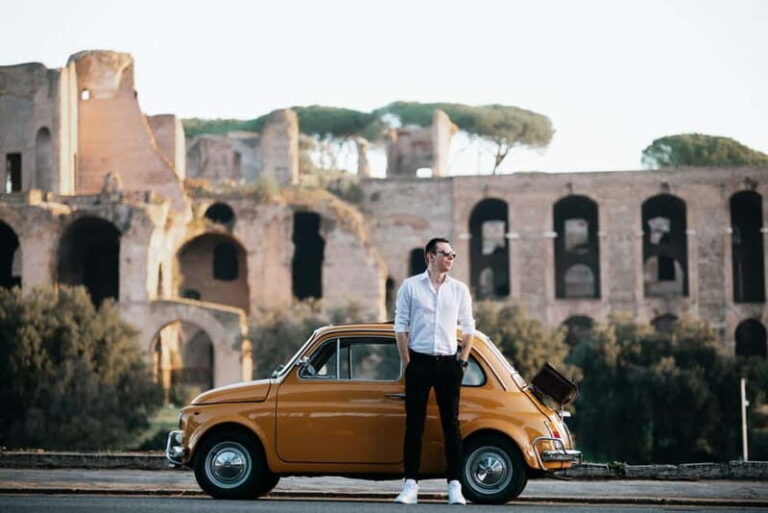 Rome: Fiat 500 Vintage Photography Service in Rome - What to Expect: A Closer Look at the Itinerary
